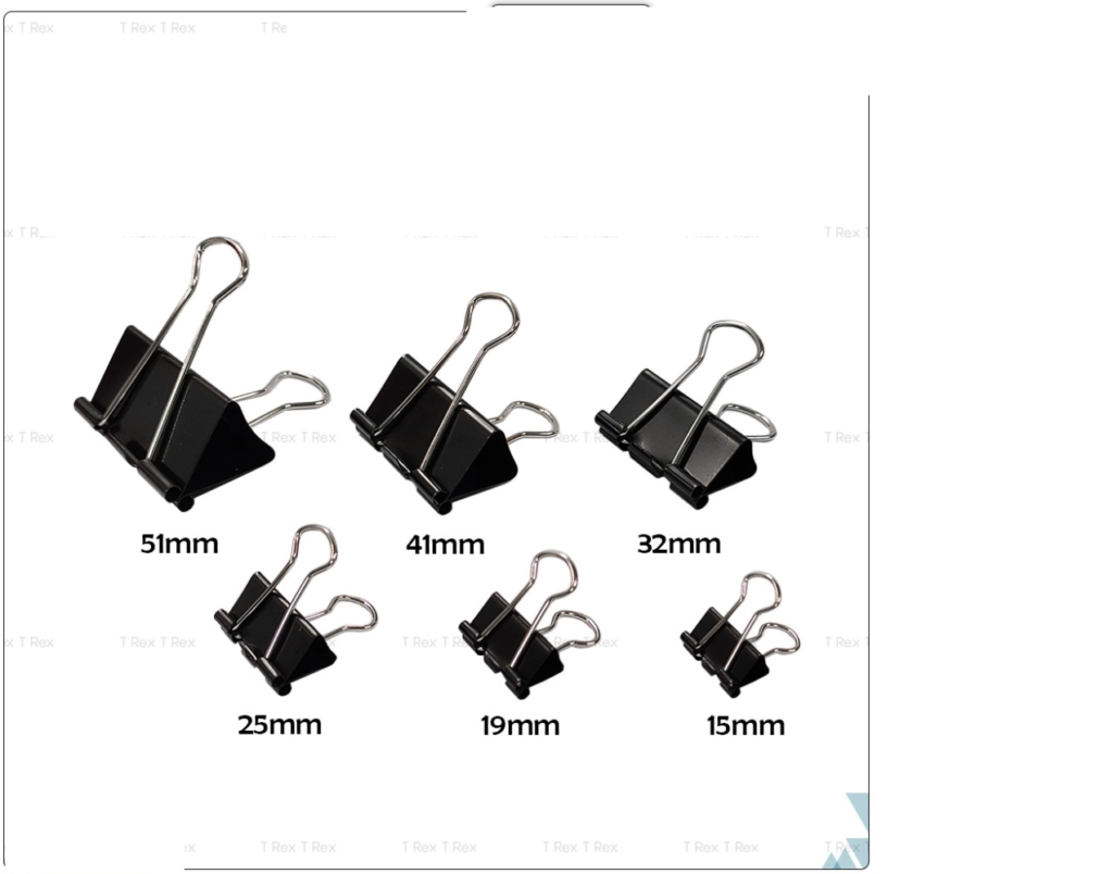 Binder Clip 25mm / 12 pcs – AL GHWAIFAT STATIONERY L.L.C